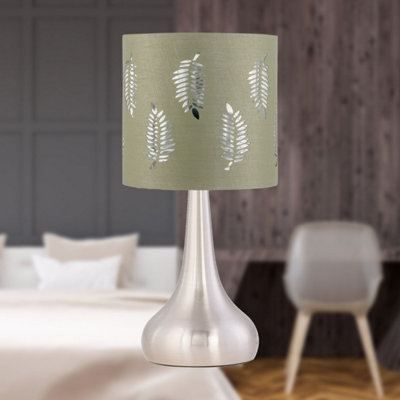 Fern - Sage Green Cut Out 15.5cm Table Lamp Shade