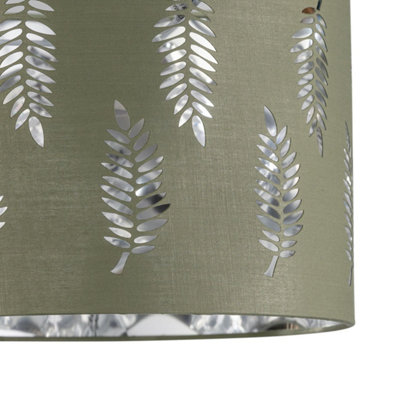 Fern - Sage Green Cut Out 30cm Pendant Lightshade