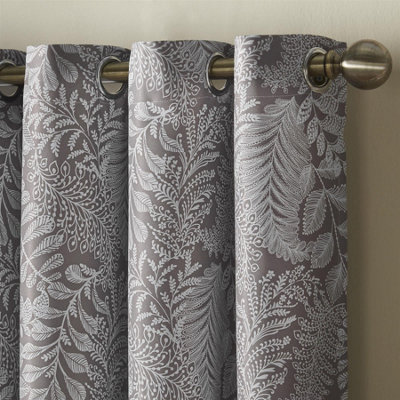 Ferndown Eyelet Ring Top Curtains Latte