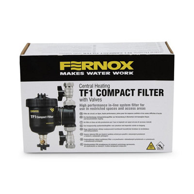 Fernox TF1 Compact 22mm Magnetic Boiler Filter 62131
