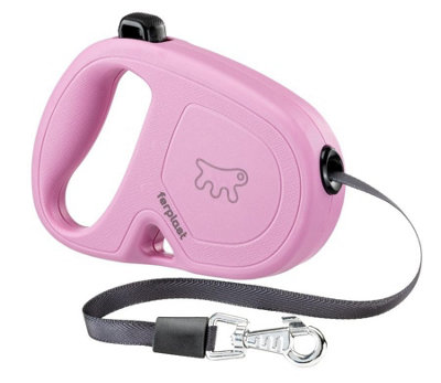Ferplast Flippyone Tape S Pink Lead | DIY at B&Q