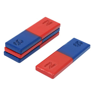 Ferrite Bar Magnet with North & South Identified for Science, Education ...