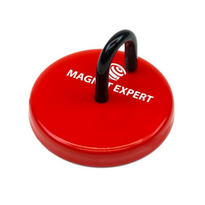 Ferrite Limpet Pot Magnet c/w M6 threaded hole for Semi-Permanent ...