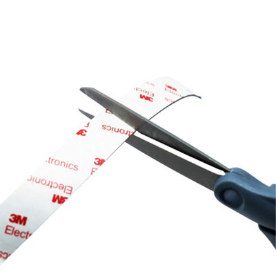 FerroFlex 20mm Wide Ferrous Strip - 3M Self Adhesive & Gloss White (1 ...