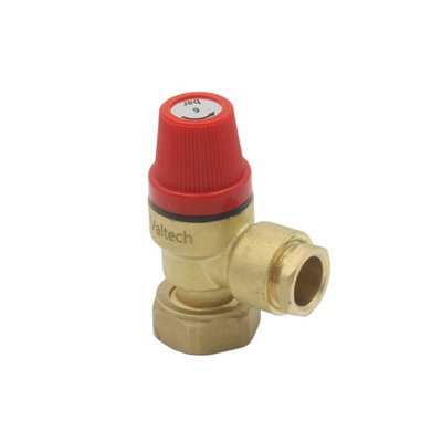 Ferroli, 6 Bar Pressure Relief Valve Replacement with Loose Nut ...