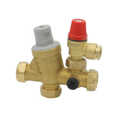 Ferroli, 6 Bar Pressure Relief Valve Replacement with Loose Nut ...