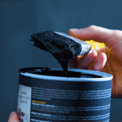 FerroPaint Charcoal Magnetic Paint for Walls, Bedroom, Office, Kitchen ...