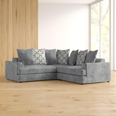 Ferrous Double Corner Sofa Graceland Fabric