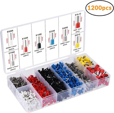 Ferrule Crimping Tool, Self Adjusting Ratchet Wire Crimping Tool Kit ...