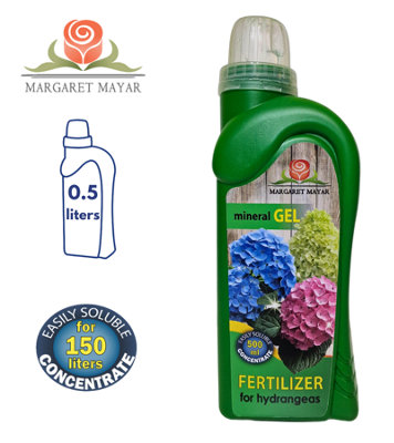 Buy FERTILIZER FOR HYDRANGEAS - MINERAL GEL - 0.5L | DIY at B&Q