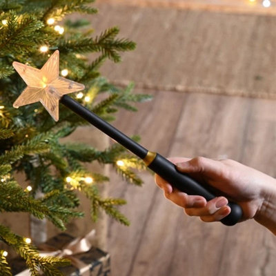 Festive Remote to Control Fairy Lights - Light Up Christmas Magic Wand ...