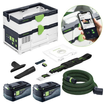 Festool CLEANTEC CTLC SYS I-Basic 36v Cordless Mobile Dust Extractor ...