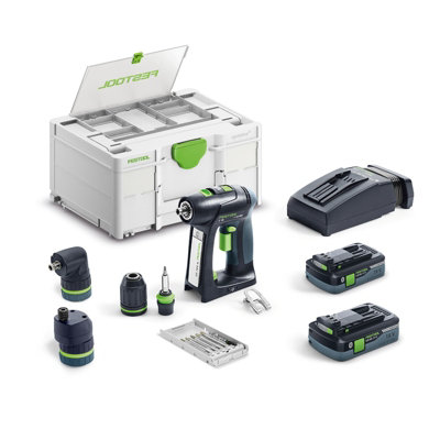 Festool Cordless drill C 18 HPC 4,0 I-Set | DIY at B&Q