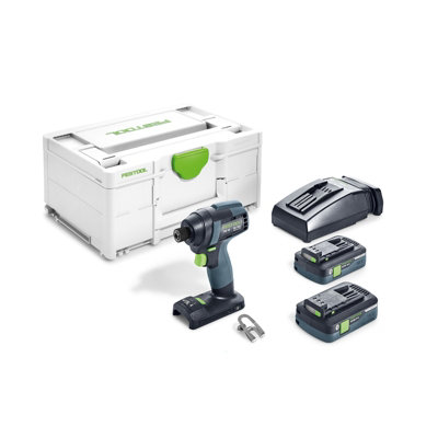 Festool Cordless impact drill TID 18 HPC 4,0 I-Plus | DIY at B&Q
