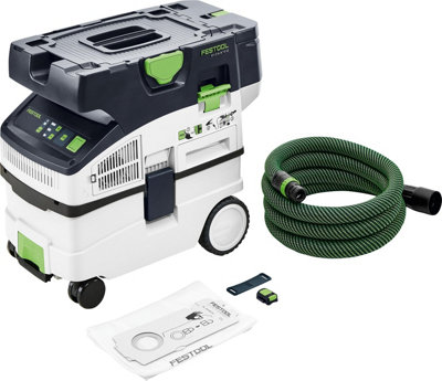 Festool TSC 55 Plunge Saw 2x18v Cordless 160mm Dust Extractor CLEANTEC ...