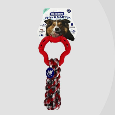 Fetch N Float Double Knotted Rope Dog Toy | DIY at B&Q