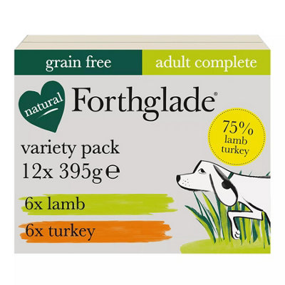 FG Complete Adult GF Variety Lamb&Turkey&Veg 12 x 395g