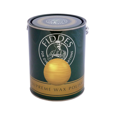 Fiddes Supreme Wax Polish - Antique Brown 5 Litre