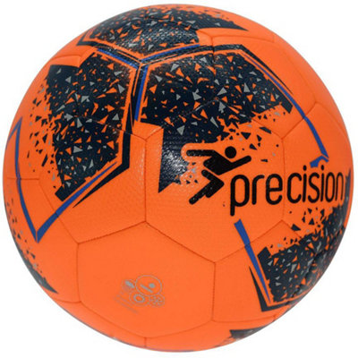 FIFA IMS Official Quality Match Football - Size 4 Fluorescent Orange 3 ...