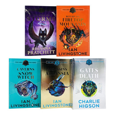 Fighting Fantasy RPG 5 Books Collection Set (11-15) (The Gates of Death ...