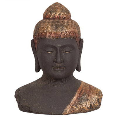 Figurine Buddha CARUM Ceramic Black