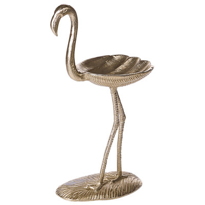 Figurine Flamingo SANEN Metal Gold