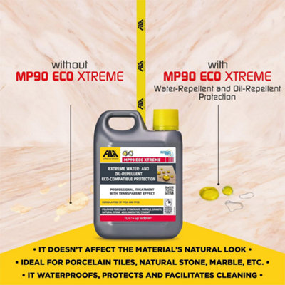 Fila MP90 Eco Xtreme Marble Countertop Protector 1L