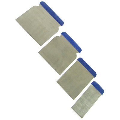 Filling Tools Metal Putty Spatulas, Set of 4, Scraper / Plaster ...