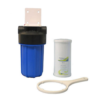 FilterLogic 10" Big Blue Whole House Dechlorinator Water Treatment ...