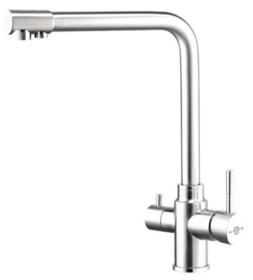 FilterLogic Azores 3 Way Triflow Monobloc Mixer Kitchen Filter Tap ...