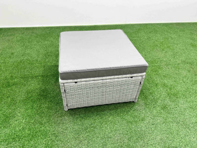 Fimous 8 Seater PE Rattan Wicker Garden Furniture Conservatory Sofa Set ...