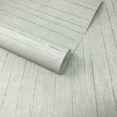 Fine Décor Home Marcel Sage Green & Grey Textured Wallpaper | DIY at B&Q