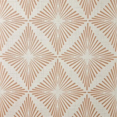 Fine Decor Denver Geometric Diamond Stone Wallpaper FD43748