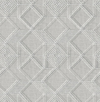 Fine Decor FD26018 Moki Wallpaper, Grey