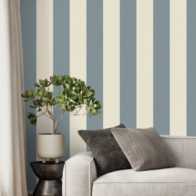 Fine Decor FD43684 Distinctive Stripe, Blue