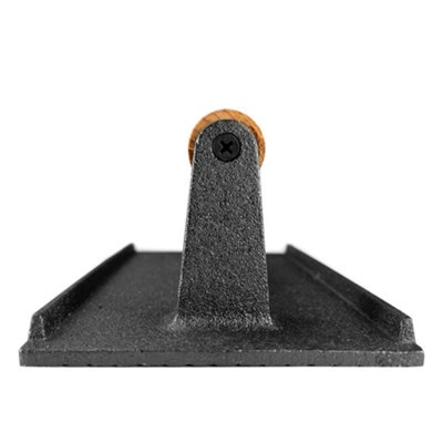 Finetree Cast Iron Steak Weight - BBQ Hamburger Bacon Heavy Duty Grill ...