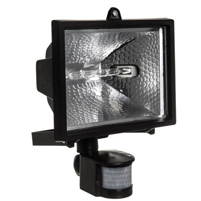FiNeWaY 400W Halogen Floodlight with PIR Motion Sensor