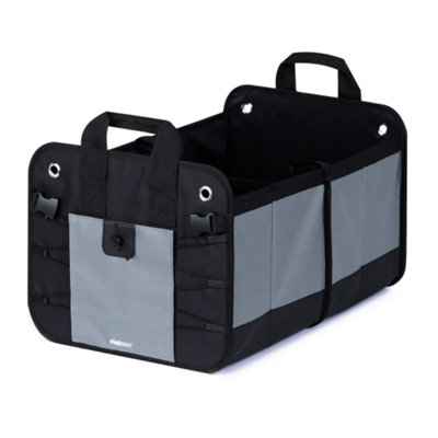 FiNeWaY Collapsible Car & Van Boot Organiser - Trunk Organiser ...