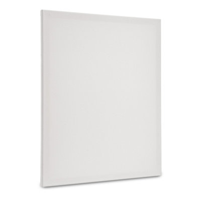 FINEWAY Set of 4 Blank Artist Canvas - Plain Stretched Art Board, Ideal ...