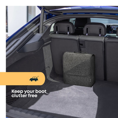 FiNeWaY Waterproof Car Boot Organiser Spacious Multi Pocket Travel ...