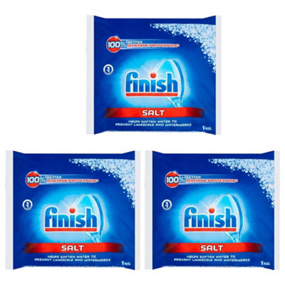 Finish dishwasher performance salt Water Softener, Limescale Cleaner ...