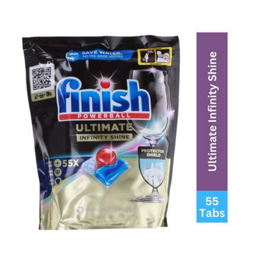 Finish Ultimate Shine Dishwasher Tablets 55 Tabs