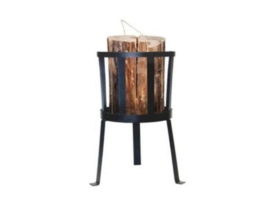 Fire Basket for Swedish Torches (Basket + Stand) - (FF465)