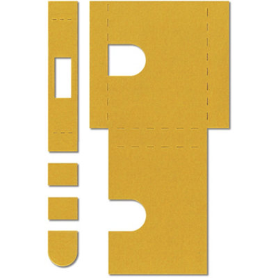 Fire Brigade Lock Kit Intumescent Strip Pack - Fire Smoke Door Frame ...