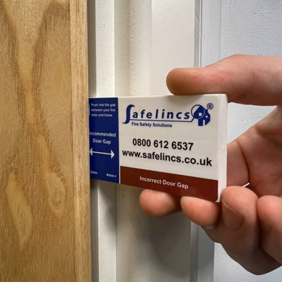 Fire Door Gap Gauge - Fire Door Gap Compliance Checking Tool
