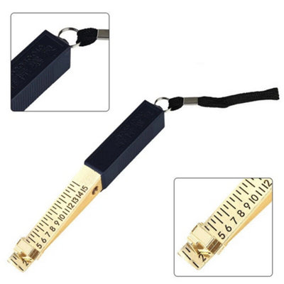 Fire Door Gap Measuring Tool 1-15mm Vernier Feeler Gauge for House ...