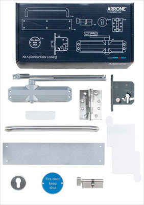 Fire Door Kit - SSS - Lever Locking