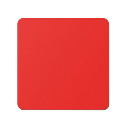 Fire Engine Red Coasters / 4 Pack