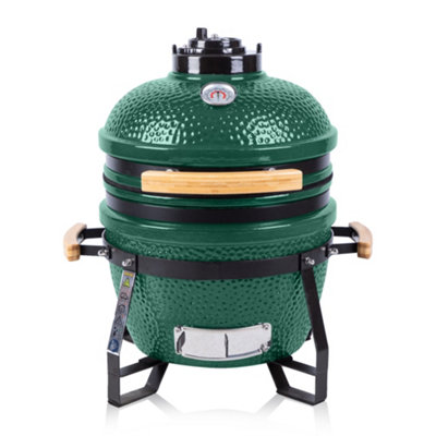 Fire Mountain Green Ceramic Kamado Grill - Green