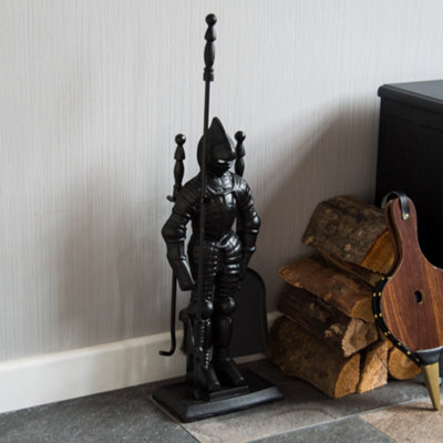 Fire Vida 4 Piece Soldier Companion Set - Poker, Brush, Shovel and a ...